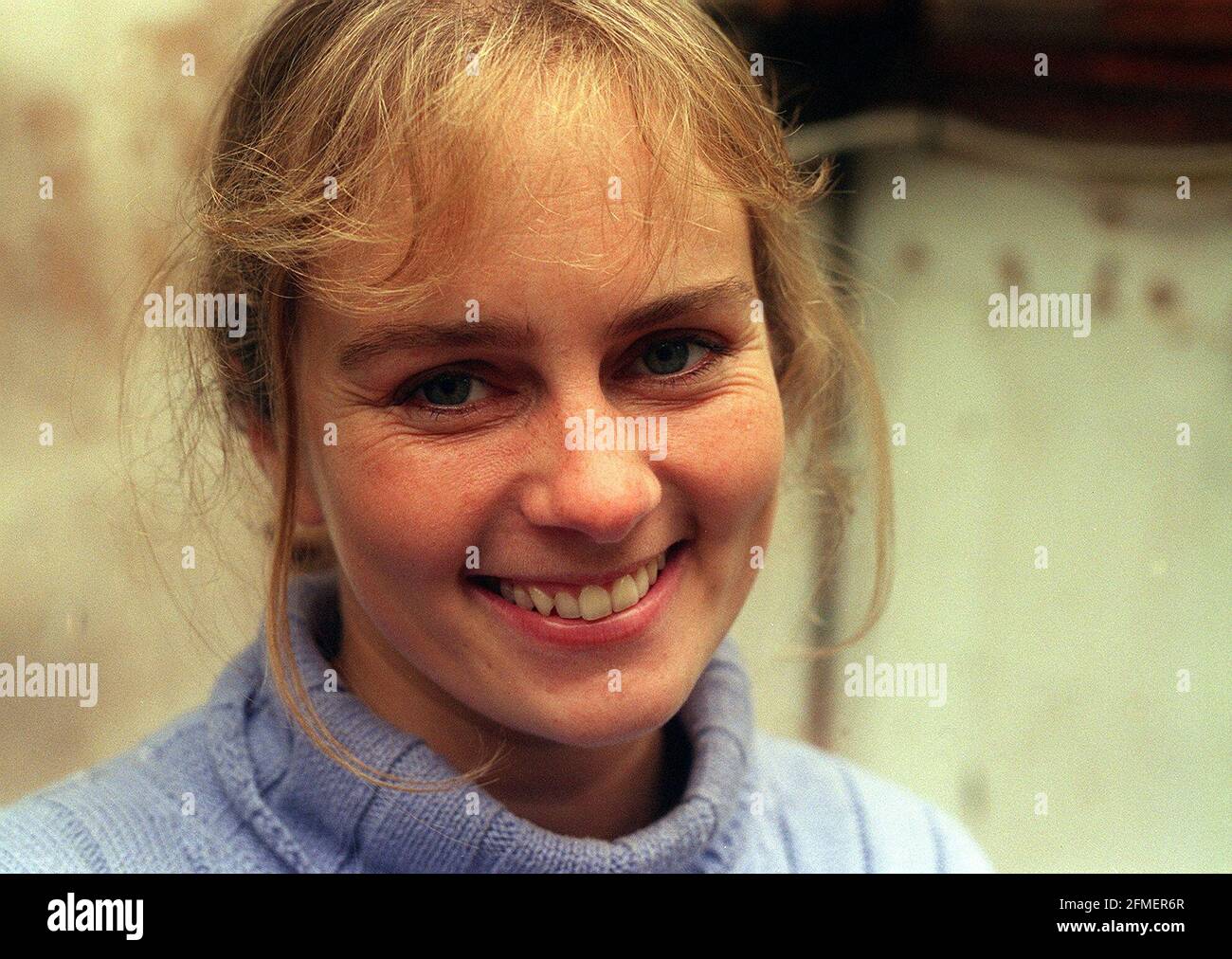 Freya North October 1997 Stock Photo - Alamy
