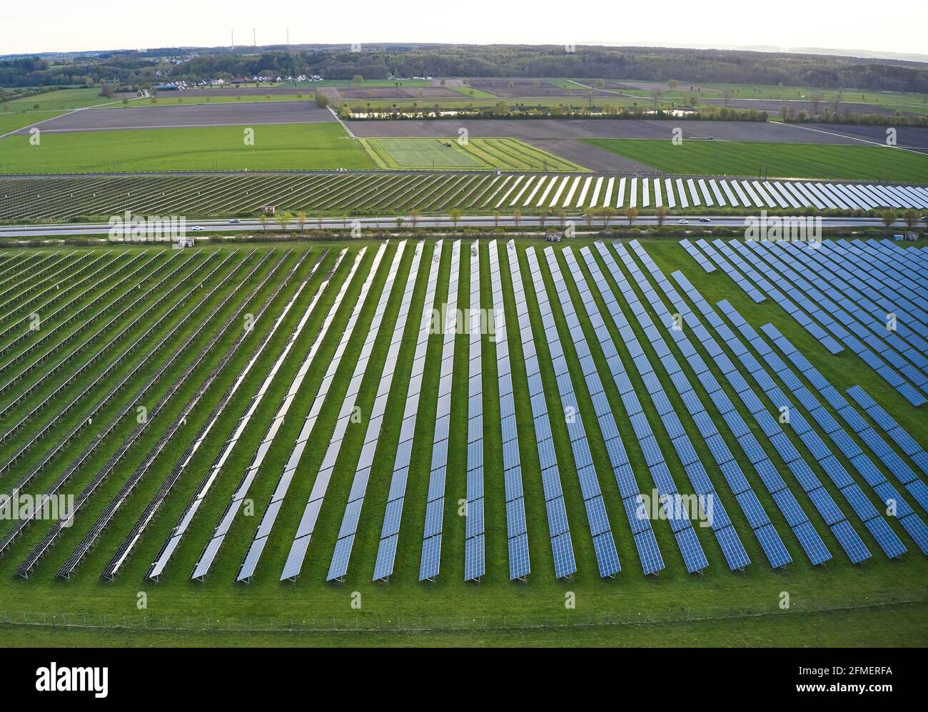 Photovoltaik feld hi-res stock photography and images - Alamy
