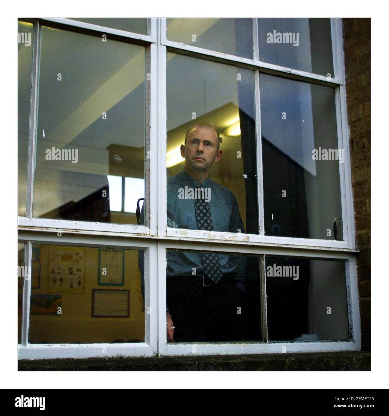 Steve McCormack......school teacher.pic David Sandison 31/10/2001 ...