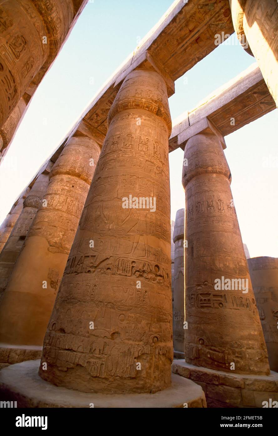 Karnak temple egypt inside hi-res stock photography and images - Alamy