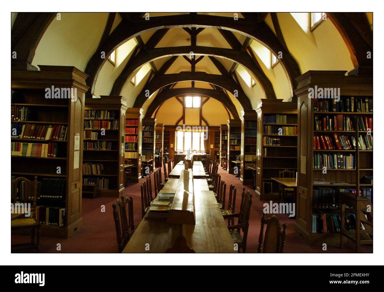Rhodes house in Oxford.pic David Sandison 12/3/2002 Stock Photo - Alamy