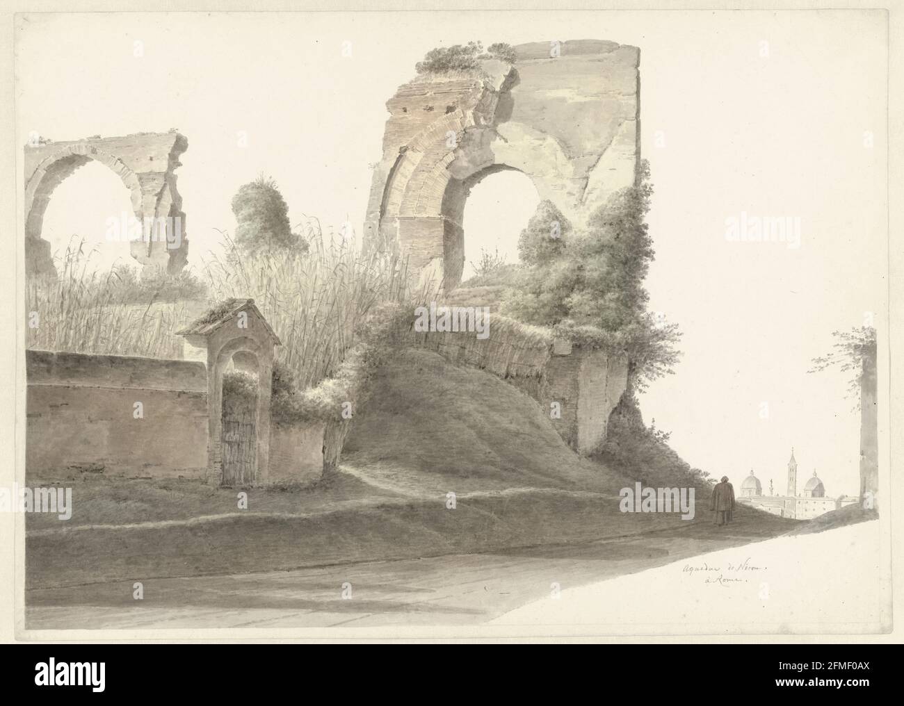 Rome aqueduct hi-res stock photography and images - Alamy