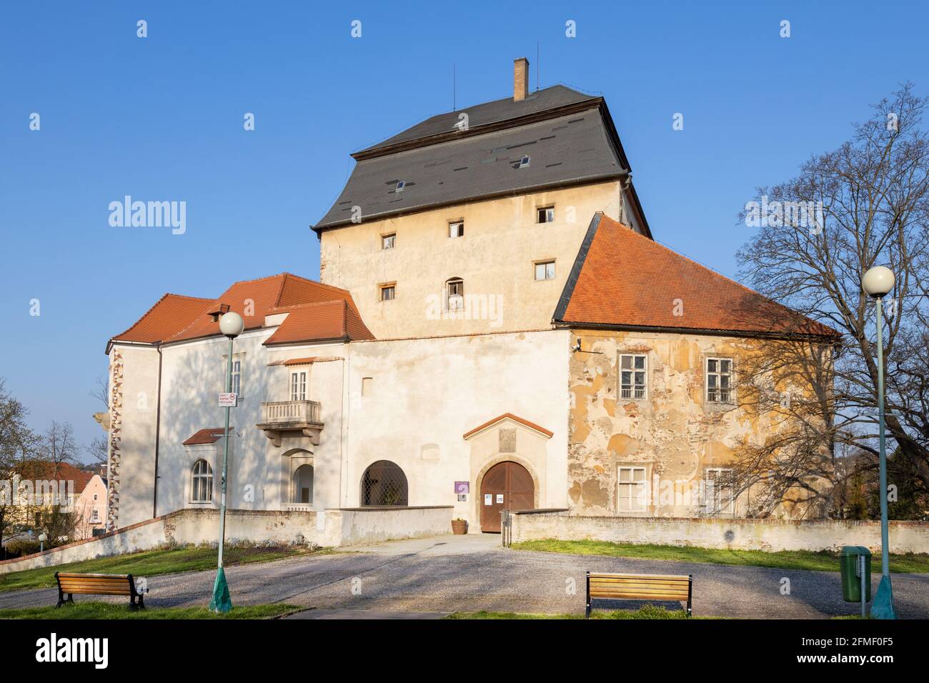 zamek, Miroslav, Jizni Morava, Ceska republika / castle, Miroslav ...