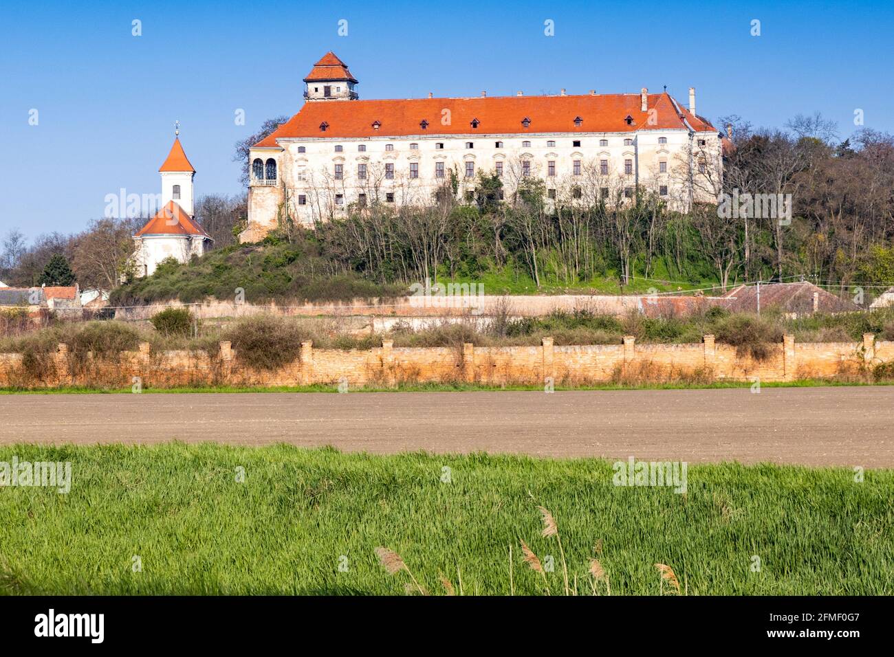 zamek, Miroslav, Jizni Morava, Ceska republika / castle, Miroslav ...