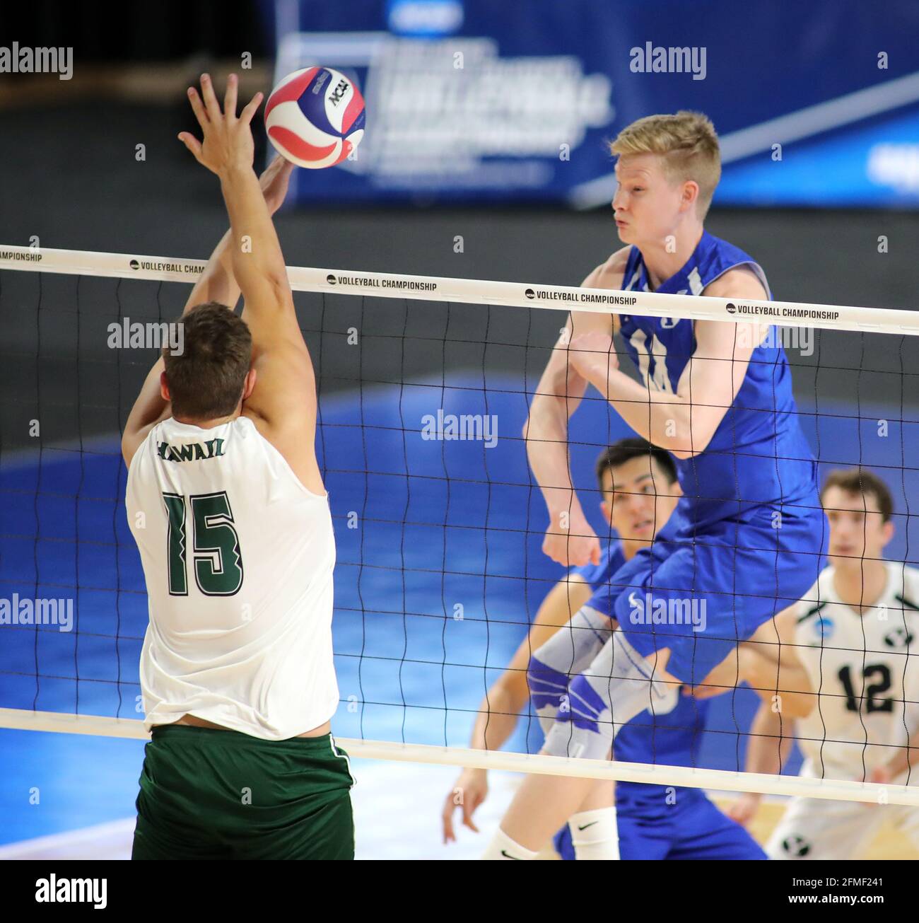 May 8, 2021 - Hawaii Rainbow Warriors middle blocker/opposite Patrick ...