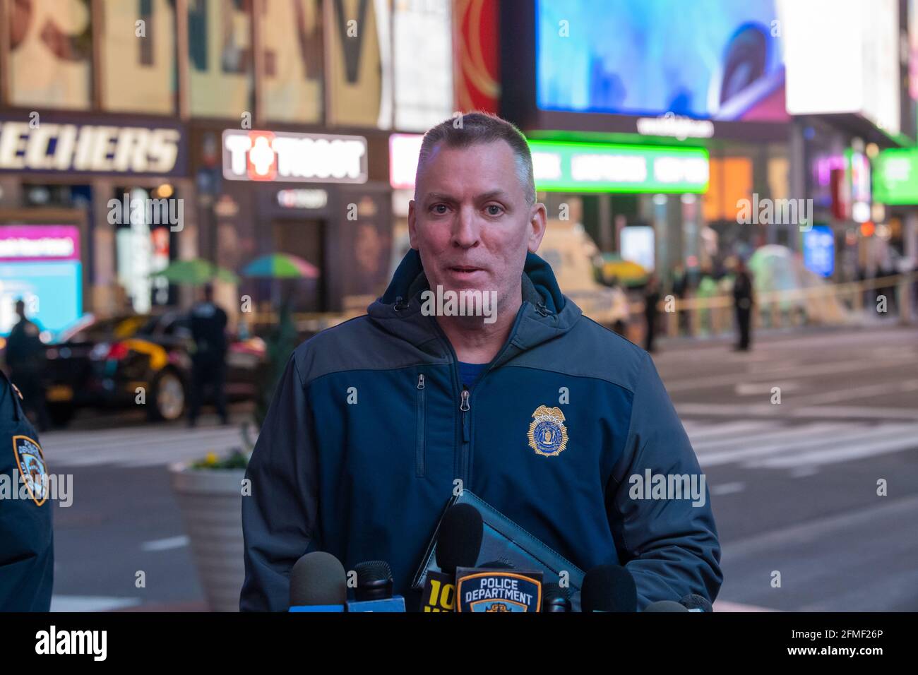 NEW YORK, NY - MAY 08: New York City Police Commissioner Dermot F. Shea ...