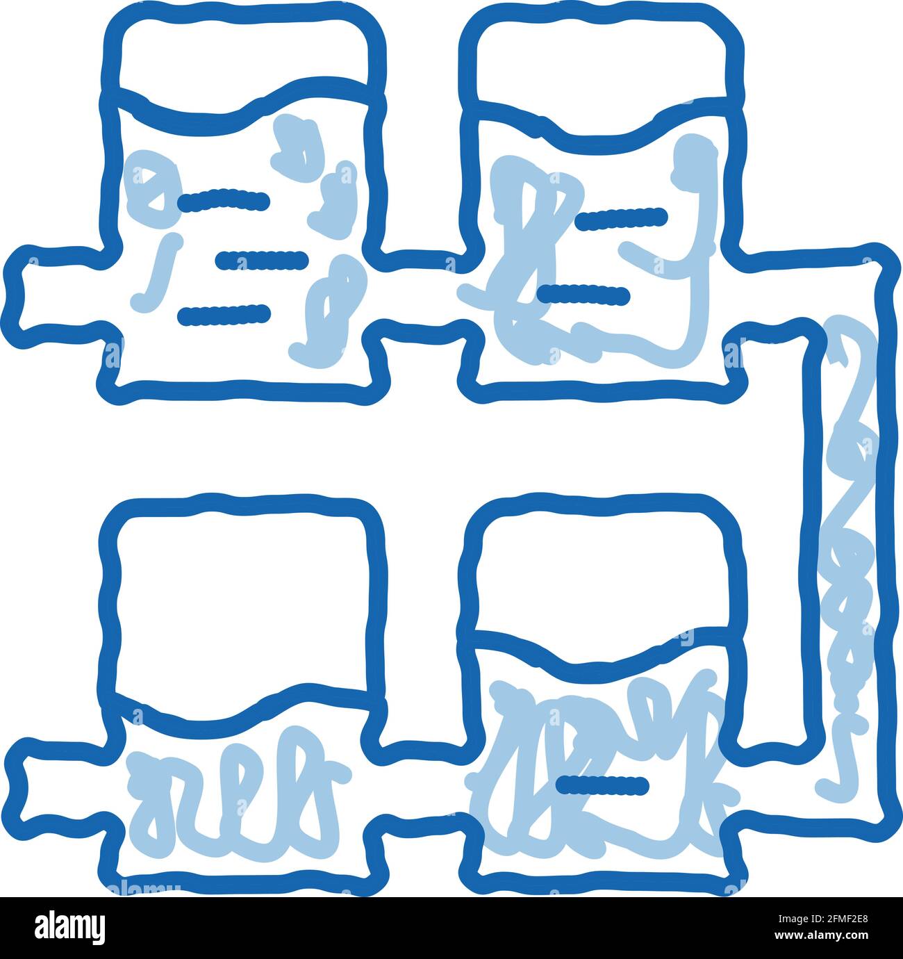 Water Treatment Filter doodle icon hand drawn illustration Stock Vector ...