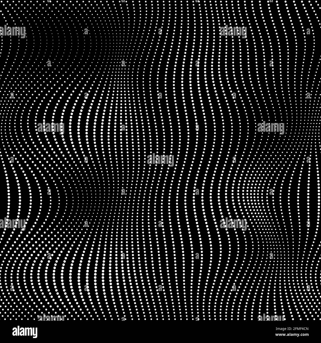 Seamless wavy array of dots pattern for print or digital use Stock ...