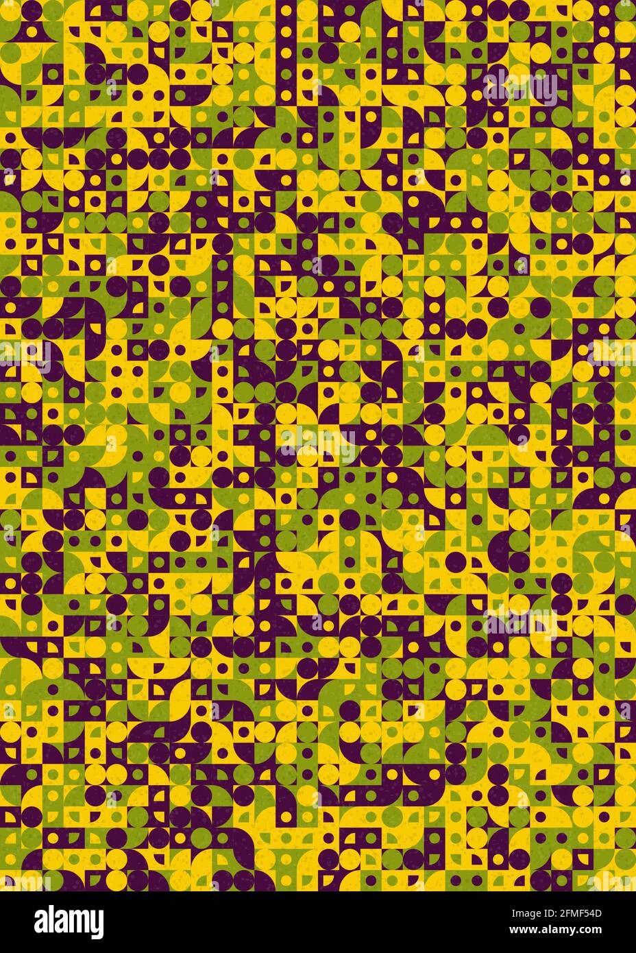 Abstract Geometrical generative computational art illustration Stock Vector Image & Art - Alamy