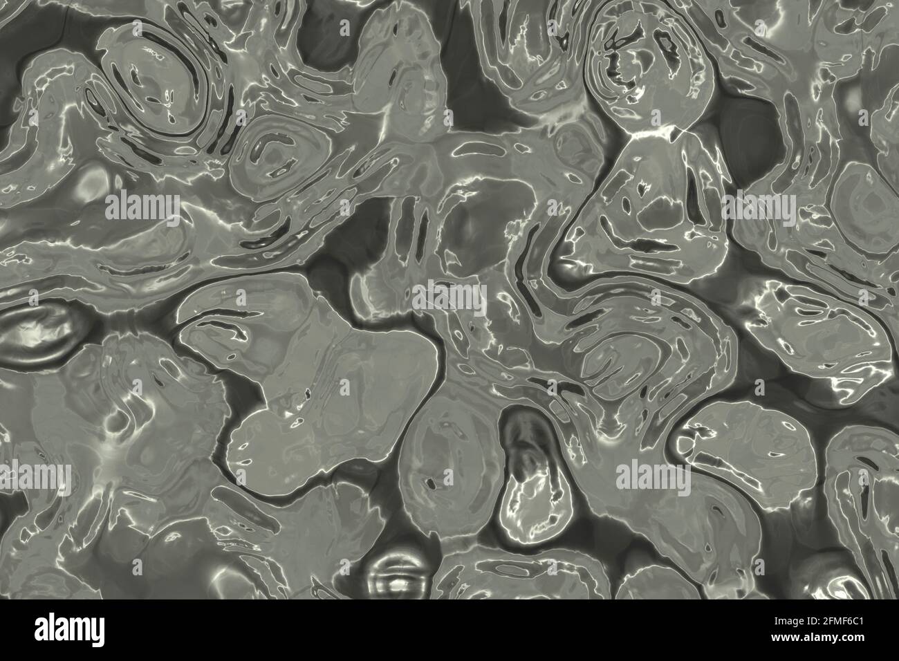 beautiful lime glossy melting rough steel digital art texture or ...