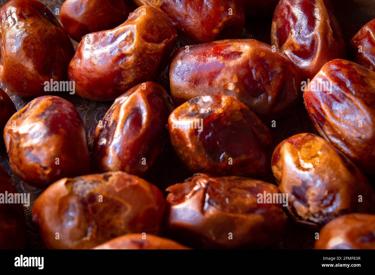 View of the sweet dates which provides essential nutrients Stock Photo ...
