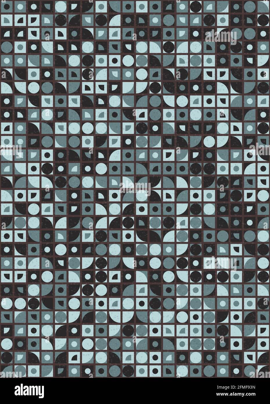 Abstract Geometrical generative computational art illustration Stock Vector Image & Art - Alamy