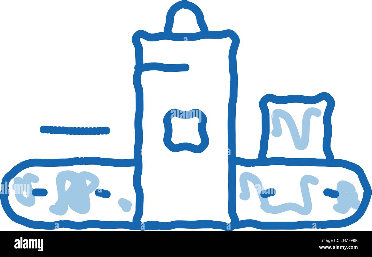 Foundry Metallurgical doodle icon hand drawn illustration Stock Vector ...