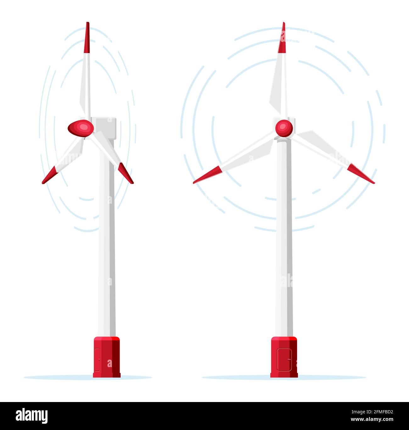 Wind turbine icon isolated on white background Stock Vector Image & Art ...