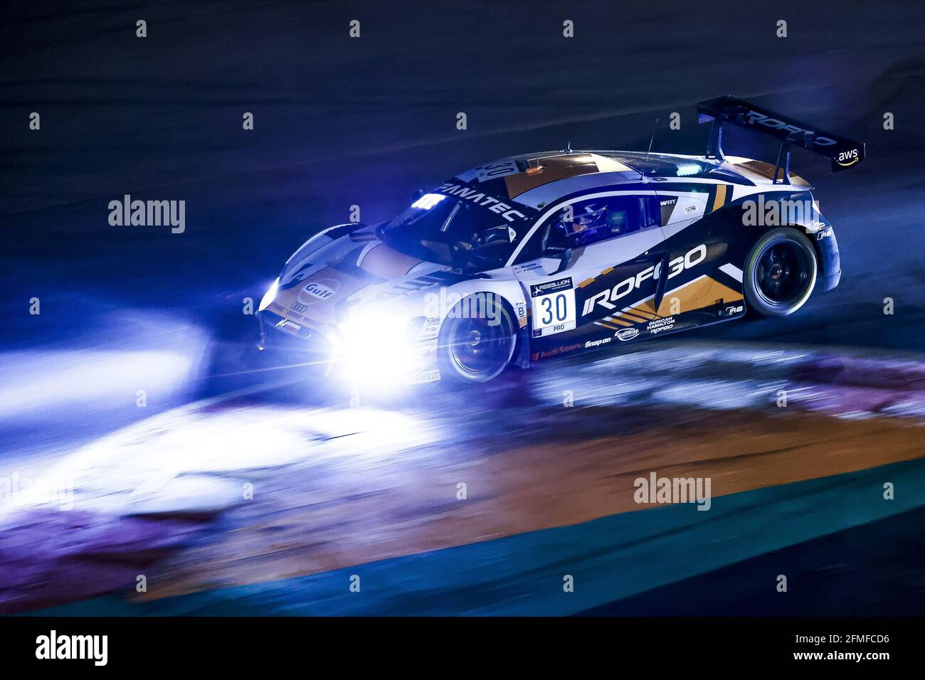 30 Goethe Benjamin (dnk), Van der Linde Kelvin (zaf), Team WRT, Audi R8 ...