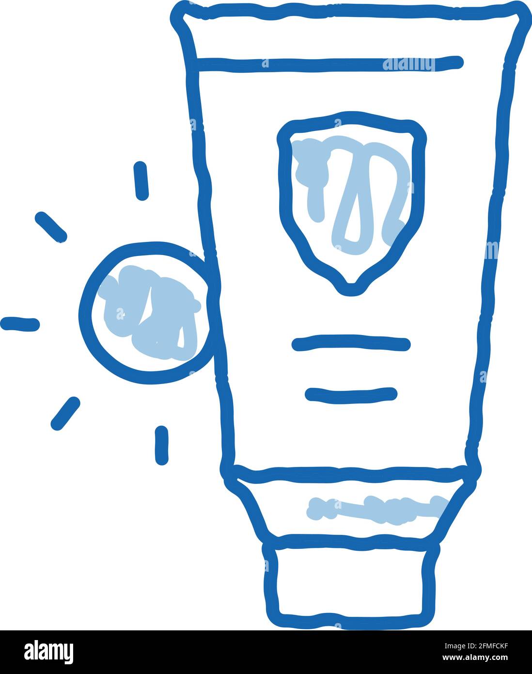 Sunscreen Coloring Page