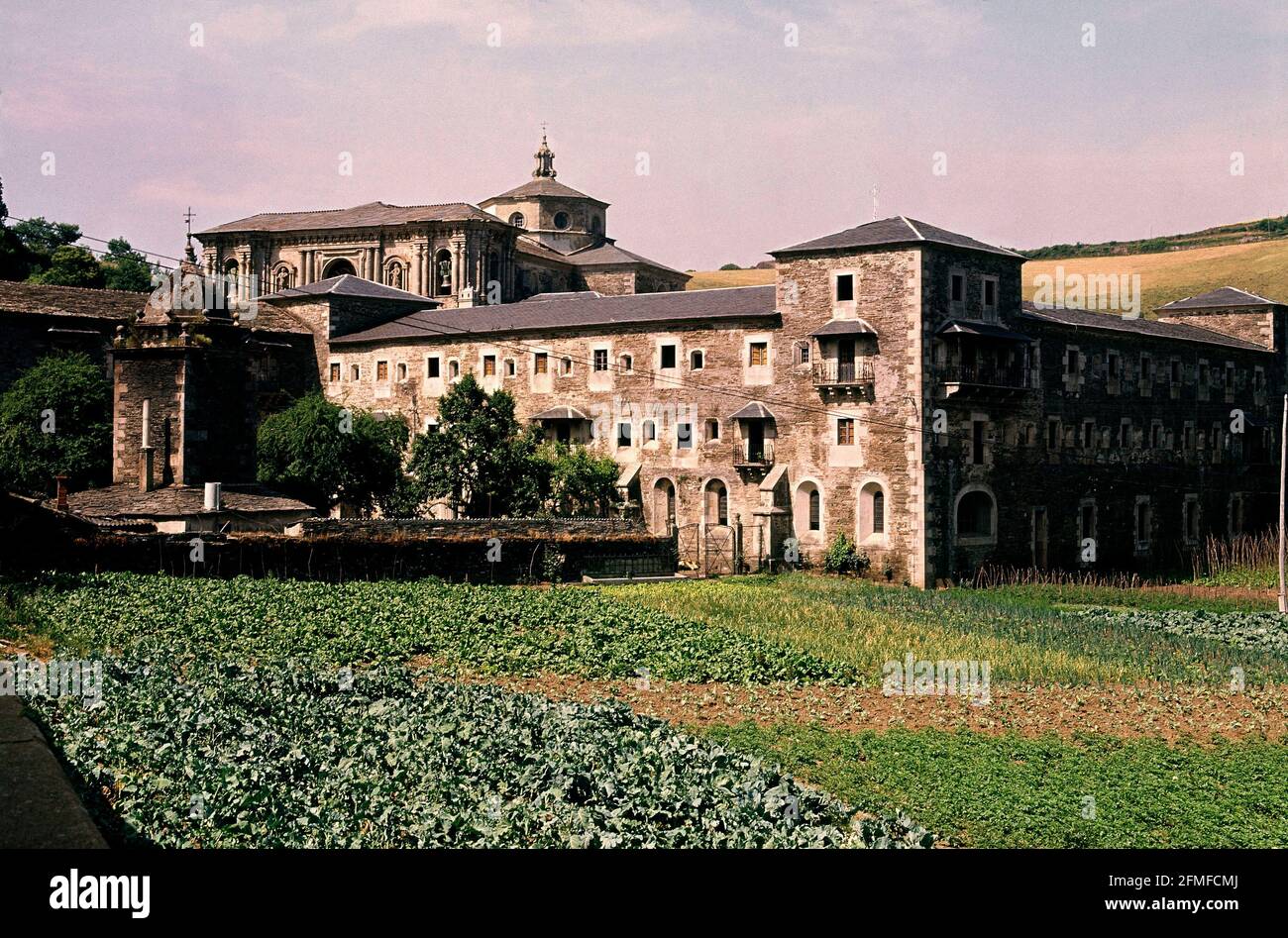 Monasterio san julian de samos hi-res stock photography and images - Alamy