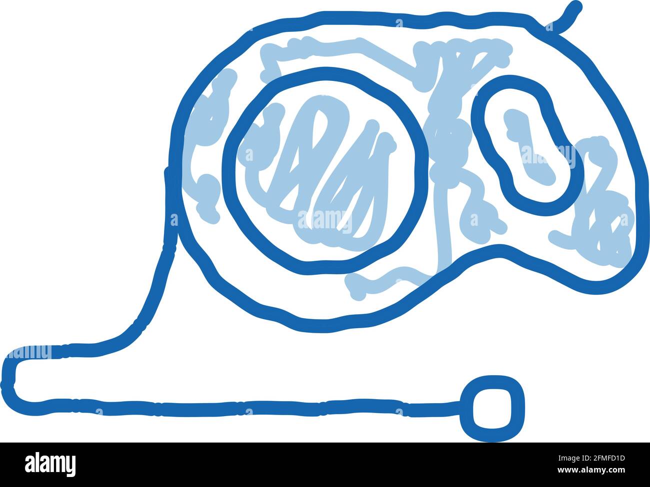 Hand Leash doodle icon hand drawn illustration Stock Vector Image & Art ...