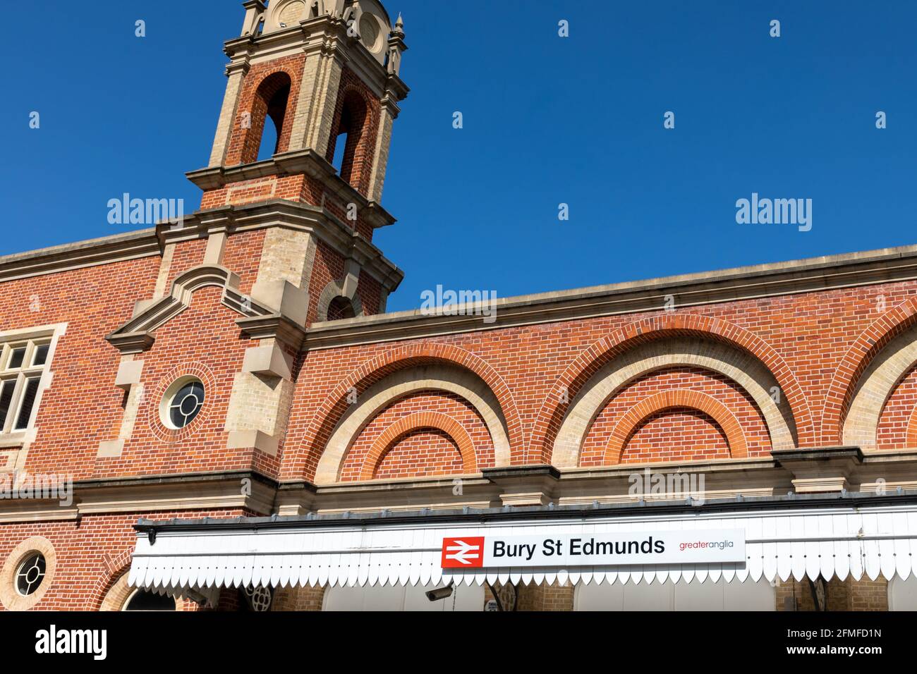 Train Station, Bury St Edmunds, Suffolk, England Stock Photo - Alamy