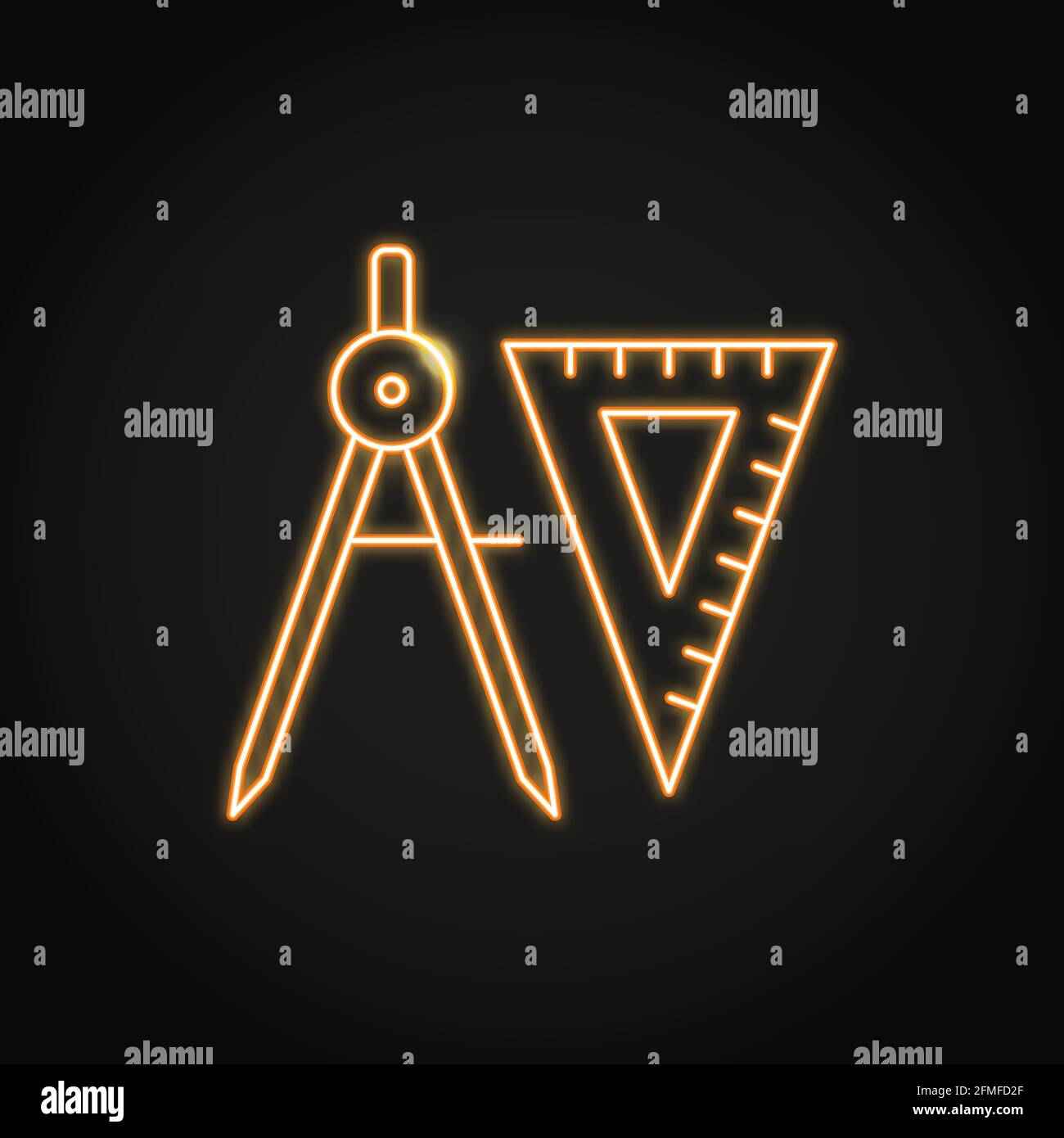 Drafting instruments Stock Vector Images - Alamy