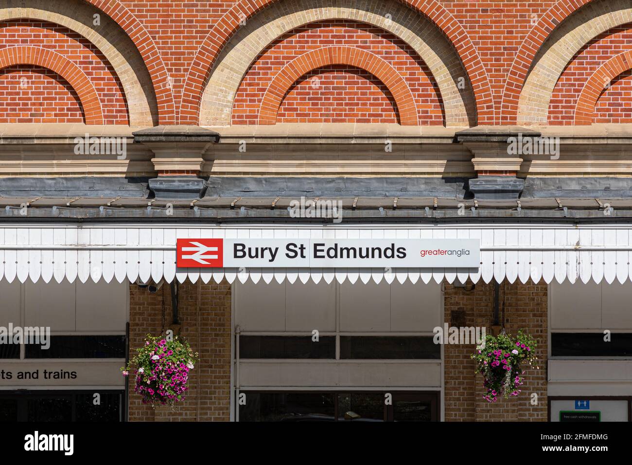 Train Station, Bury St Edmunds, Suffolk, England Stock Photo - Alamy