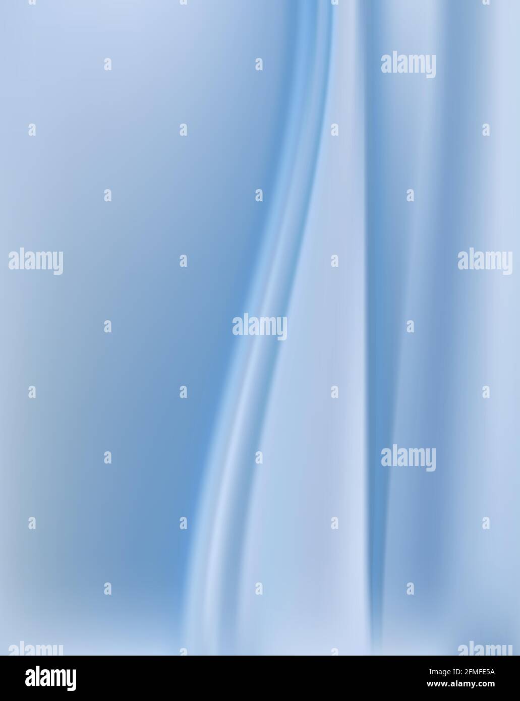 Blue light silk background with some soft folds and highlights ...