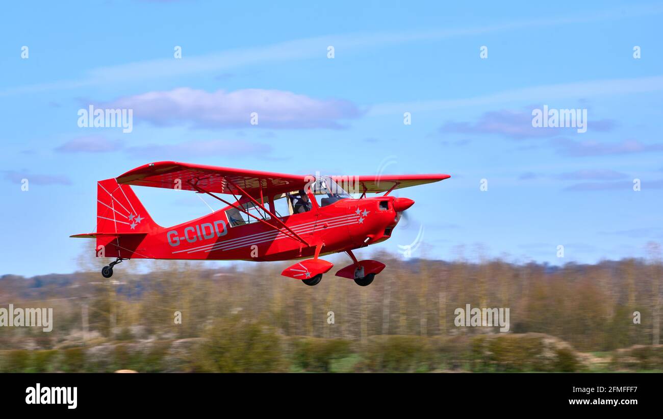 Aircraft at Headcorn airfield Stock Photo - Alamy