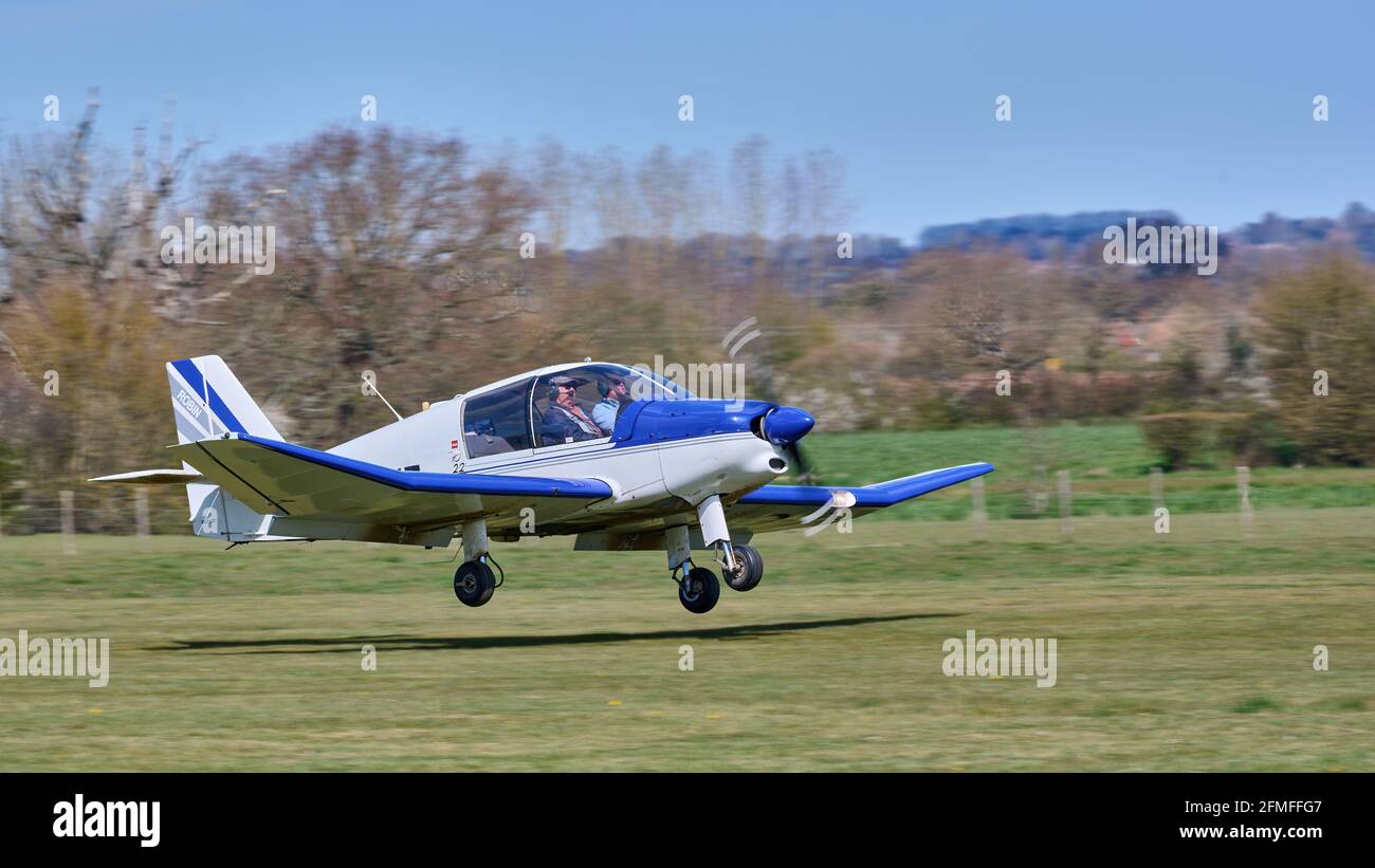 Aircraft at Headcorn airfield Stock Photo - Alamy