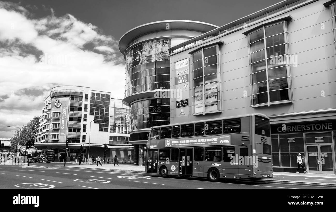 Kingston Upon Thames London, May 07 2021, Double Deck Passenger ...
