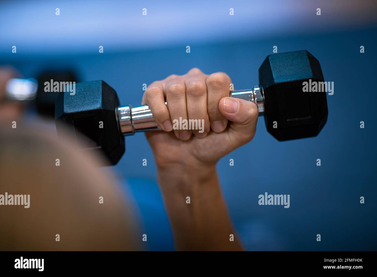 Exercise equipment woman's hand hi-res stock photography and images - Alamy
