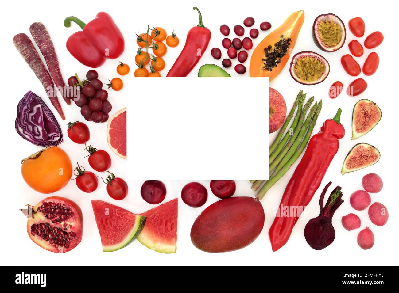 Red Fruits And Vegetables List