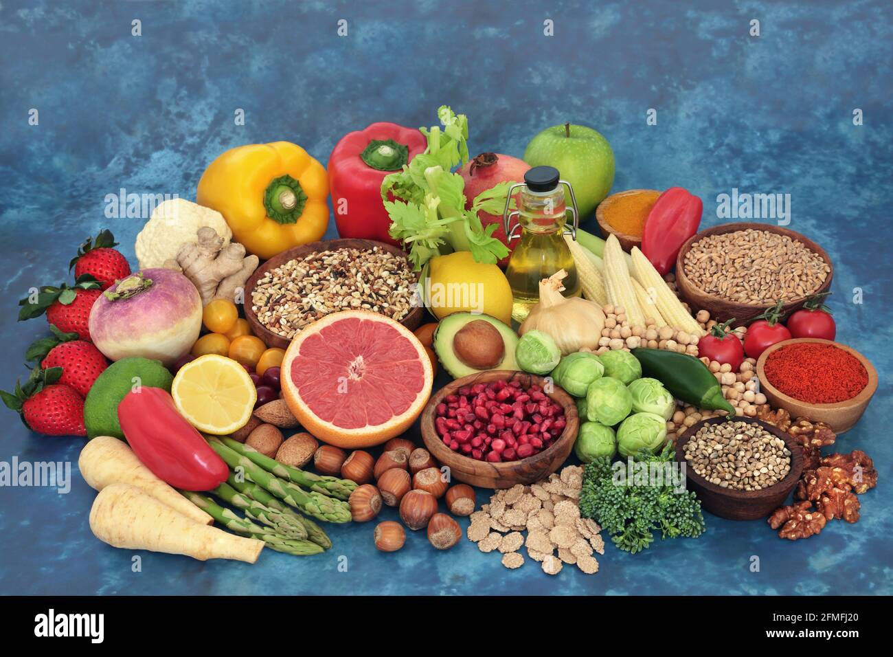 Vegan health food for a healthy lifestyle diet high in protein, omega 3 ...