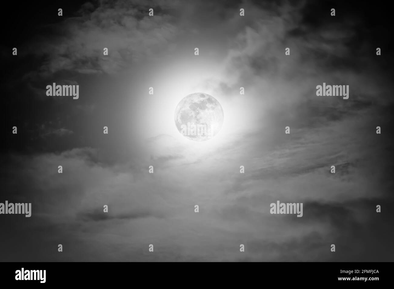 Nighttime nature Black and White Stock Photos & Images - Alamy