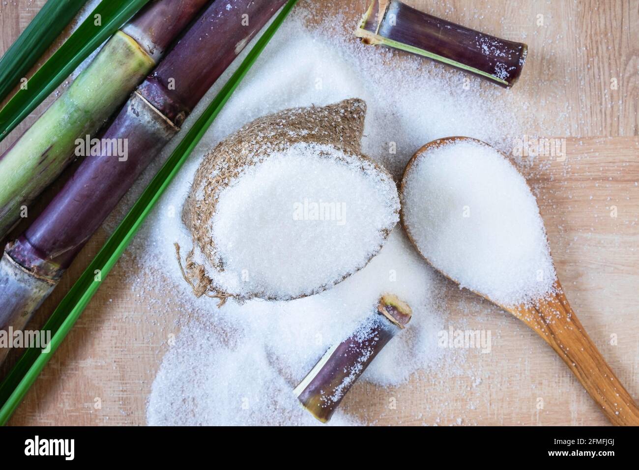Bag brown sugar granulated hi-res stock photography and images - Alamy