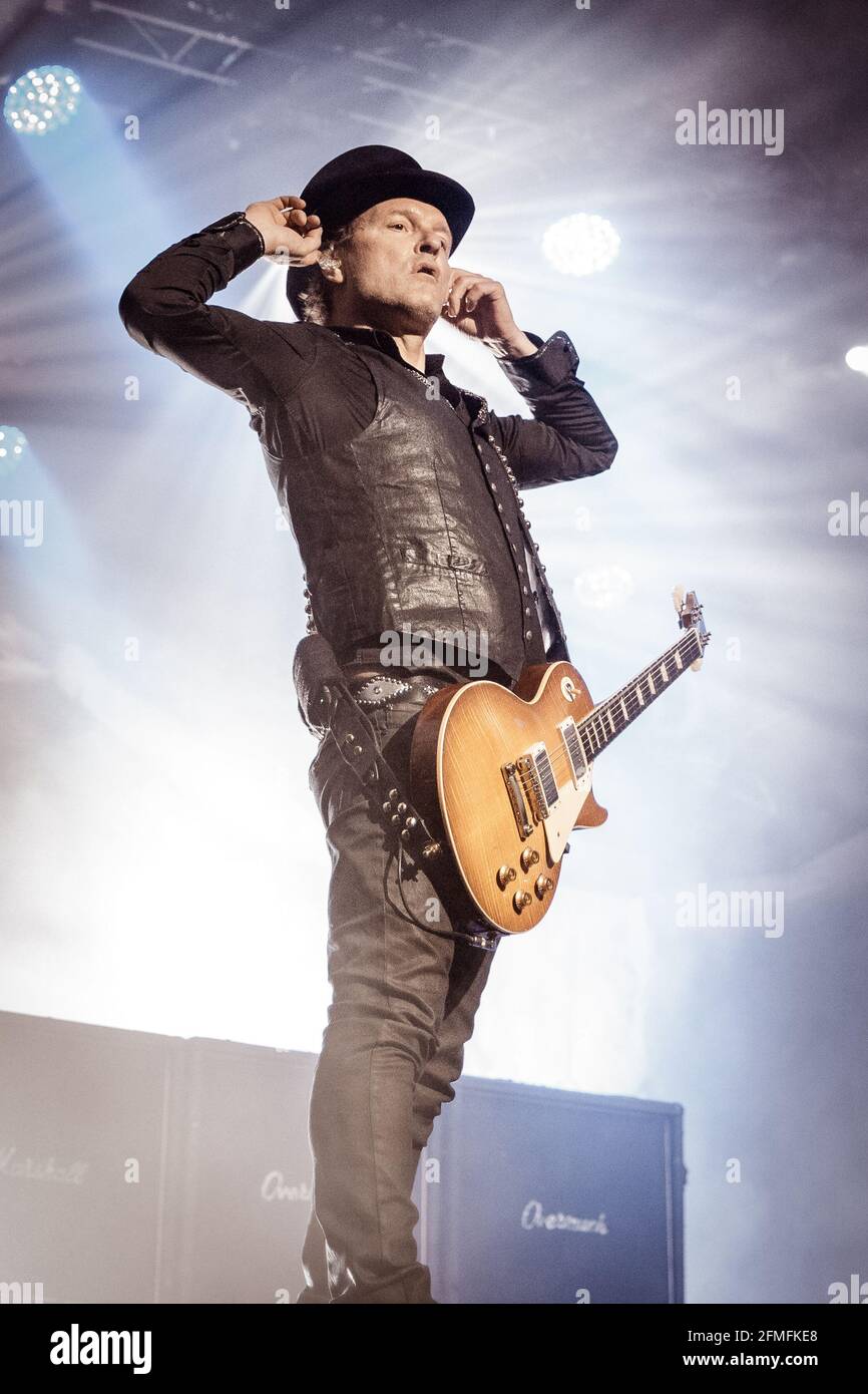 Roskilde, Denmark. 07th, May 2021. The Danish rock band D-A-D performs ...