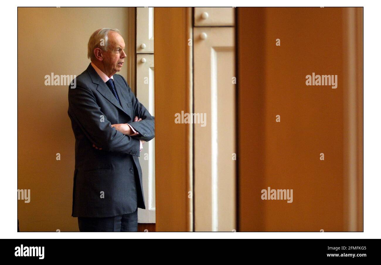 Lord Neill of Bladen QC.pic David Sandison 7/3/2003 Stock Photo - Alamy