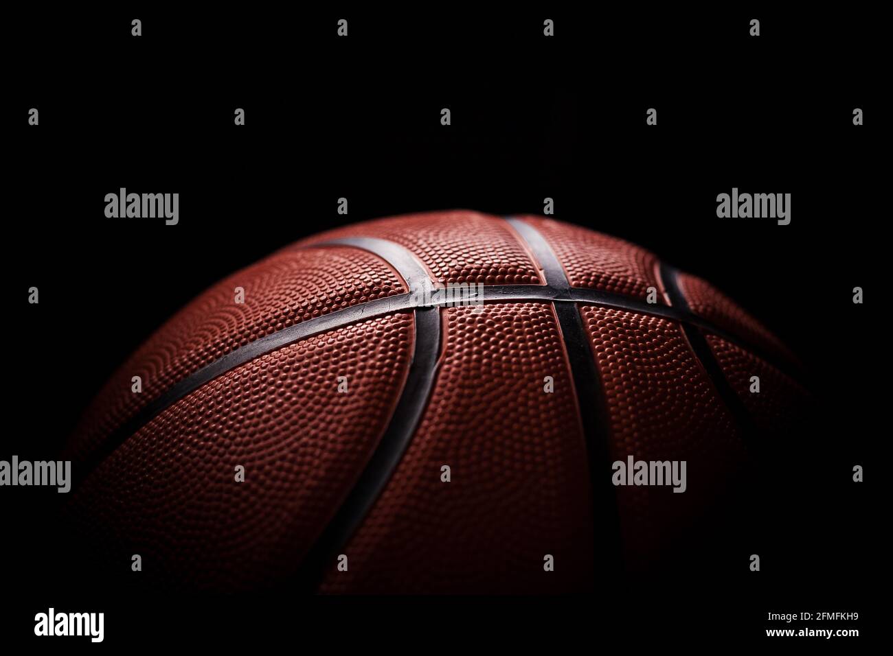 The new basketball ball is an orange rubber material with a street ...