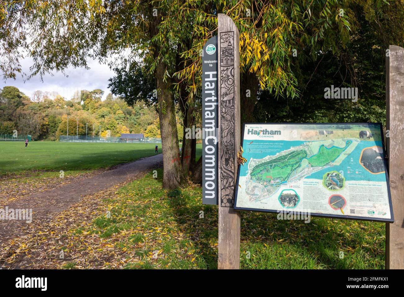Hartham Common, Hertford, Hertfordshire, England Stock Photo - Alamy