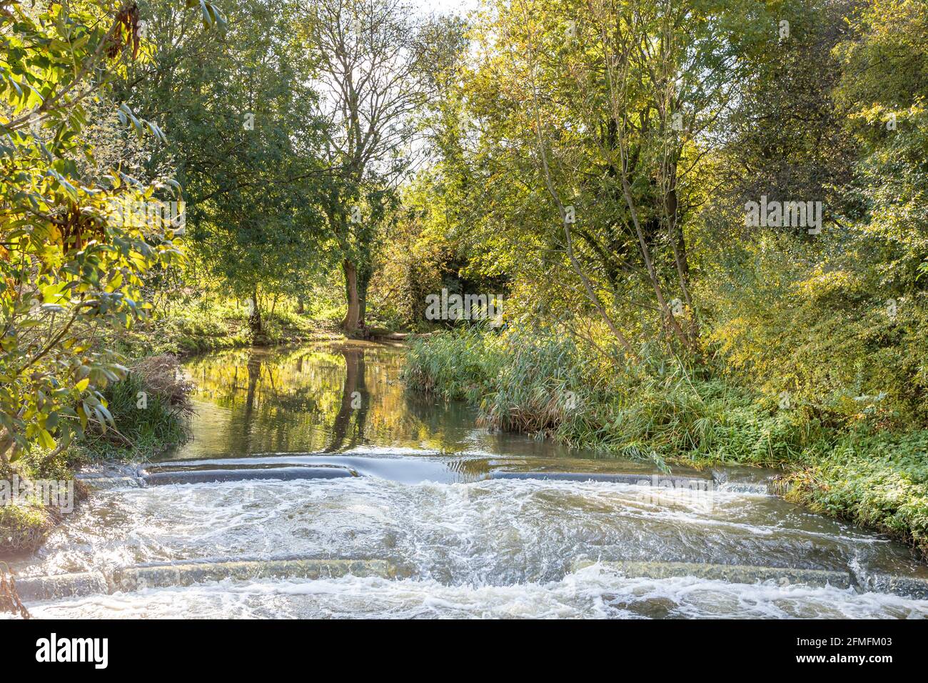 River lee, Hertford, Hertfordshire, England Stock Photo - Alamy
