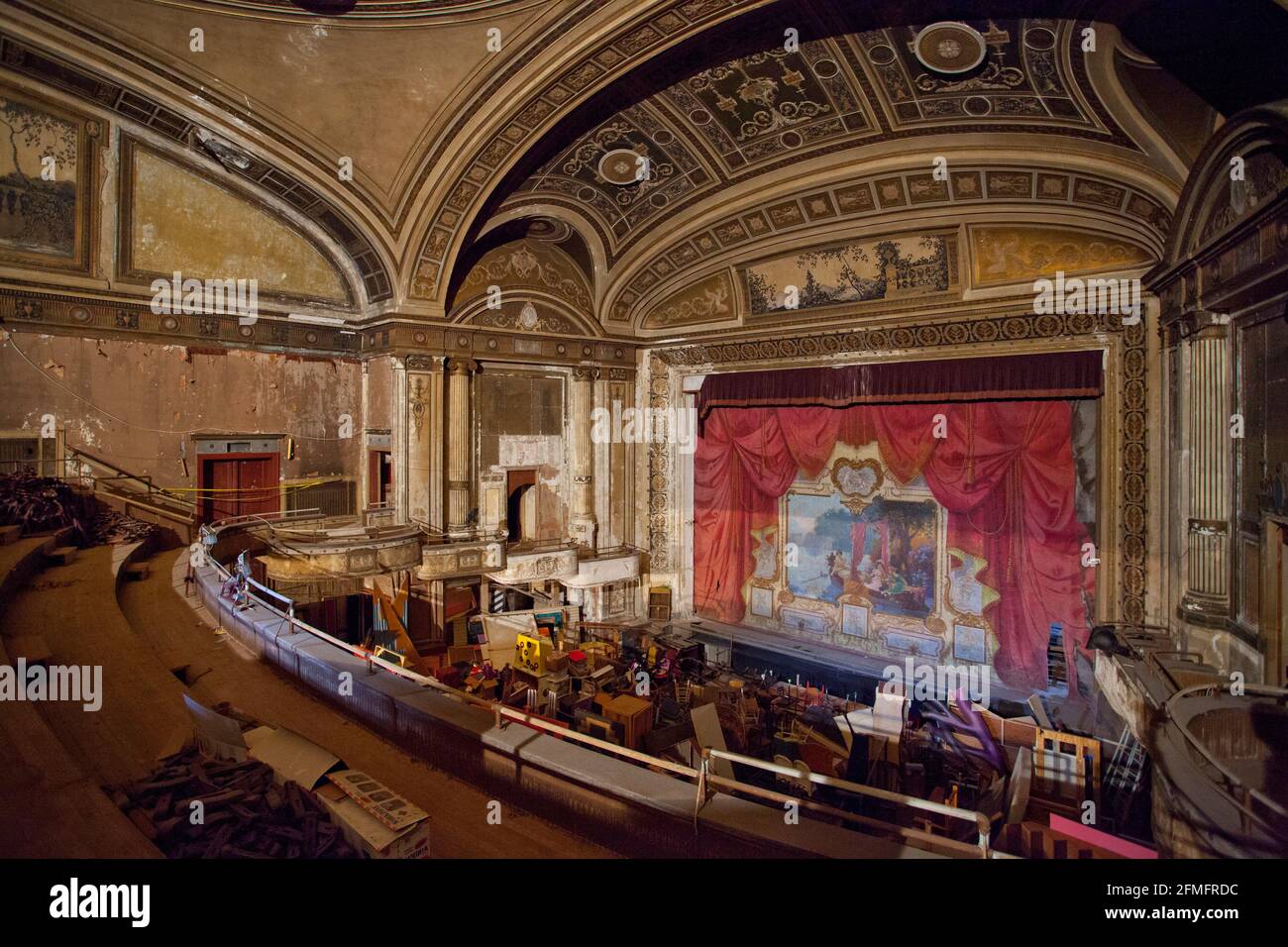 Old Movie Theater Interior High Resolution Stock Photography and Images ...