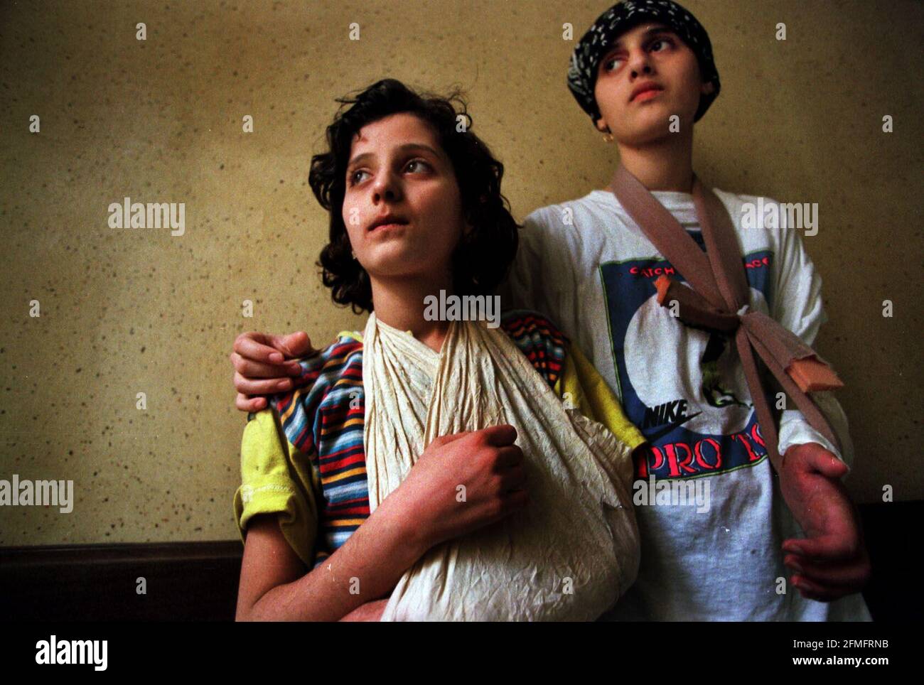 ENVER DURIQI'S DAUGHTERS WHO SURVIVED THE MASSACRE IN PODUJEVO, IN ...