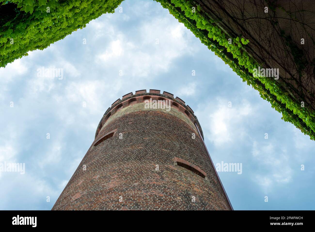 Berlin, Germany - August 16, 2019: Watchtower at Spandau Citadel ...