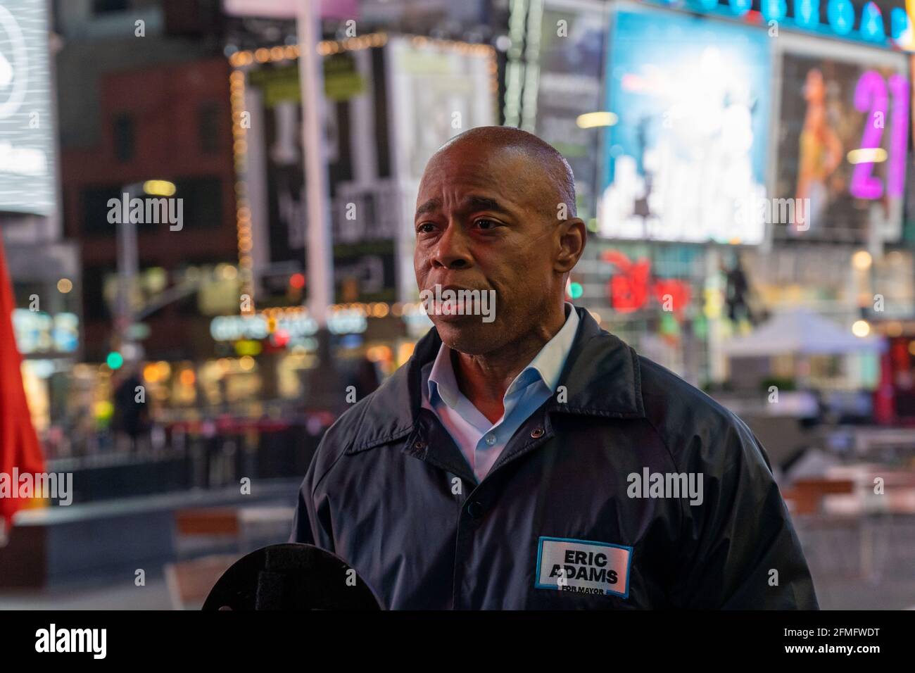 New York City mayoral candidate and Brooklyn Borough President Eric ...