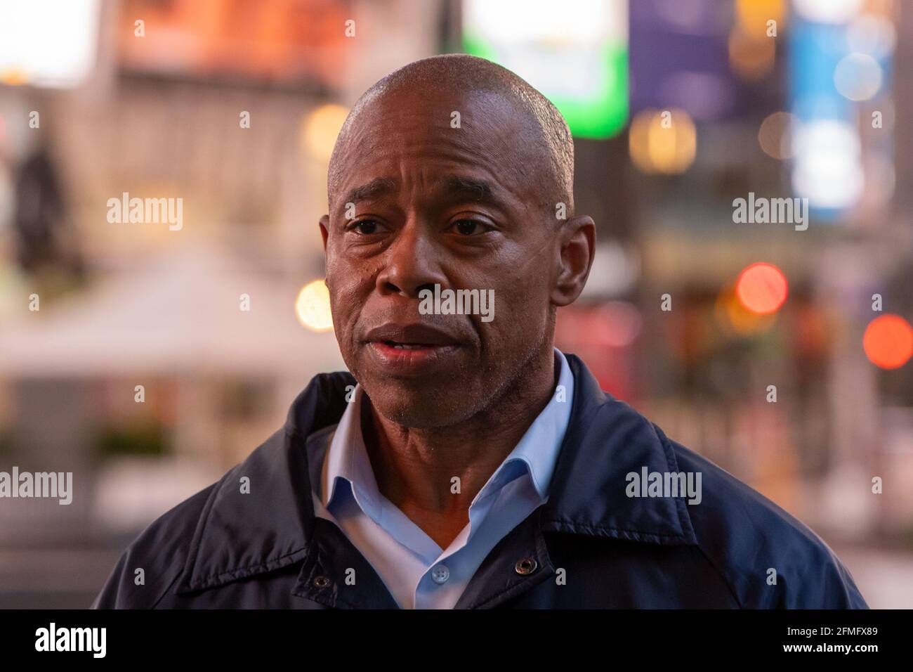 New York, United States. 08th May, 2021. New York City mayoral ...
