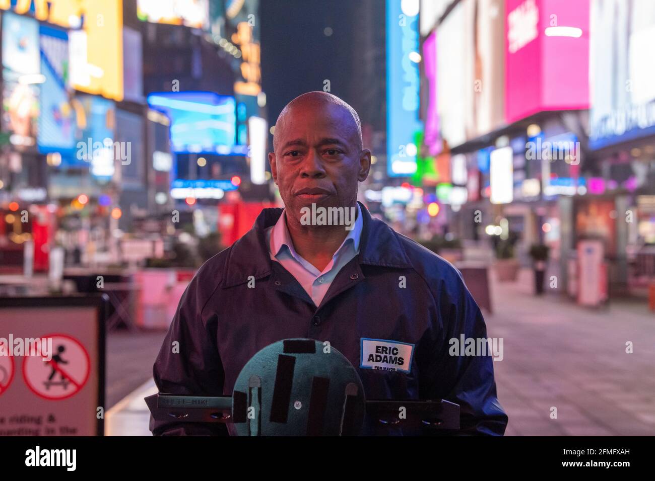 New York, United States. 08th May, 2021. New York City mayoral ...