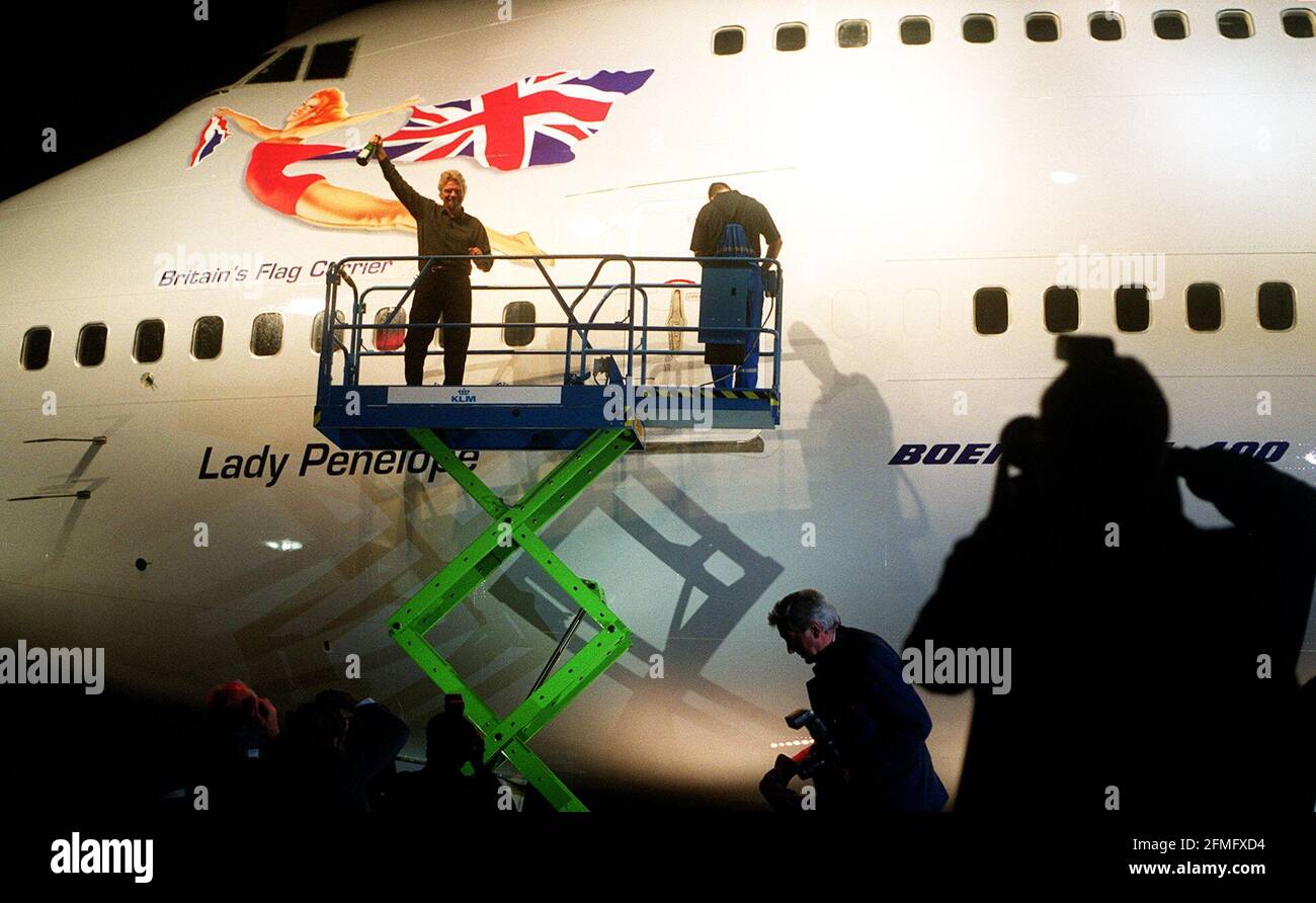 Richard branson and virgin atlantic hi-res stock photography and images ...