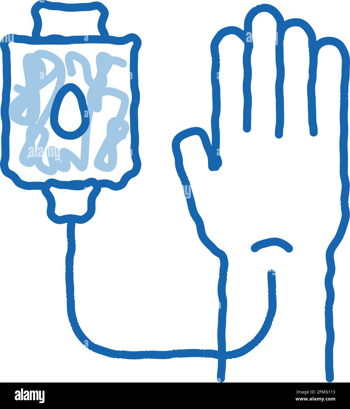 Drop Counter doodle icon hand drawn illustration Stock Vector Image ...