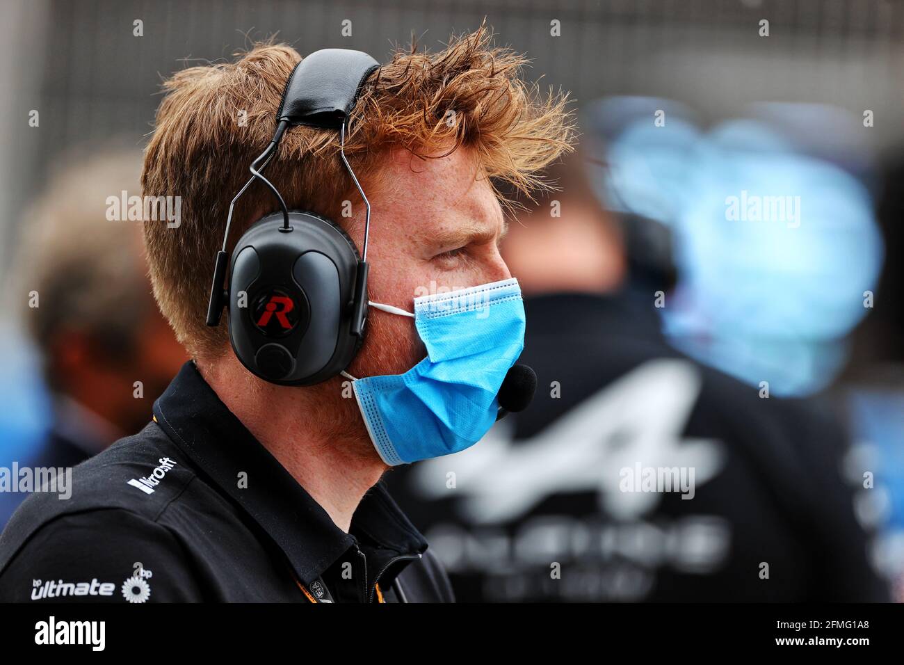 Alpine f1 team race engineer hi-res stock photography and images - Alamy