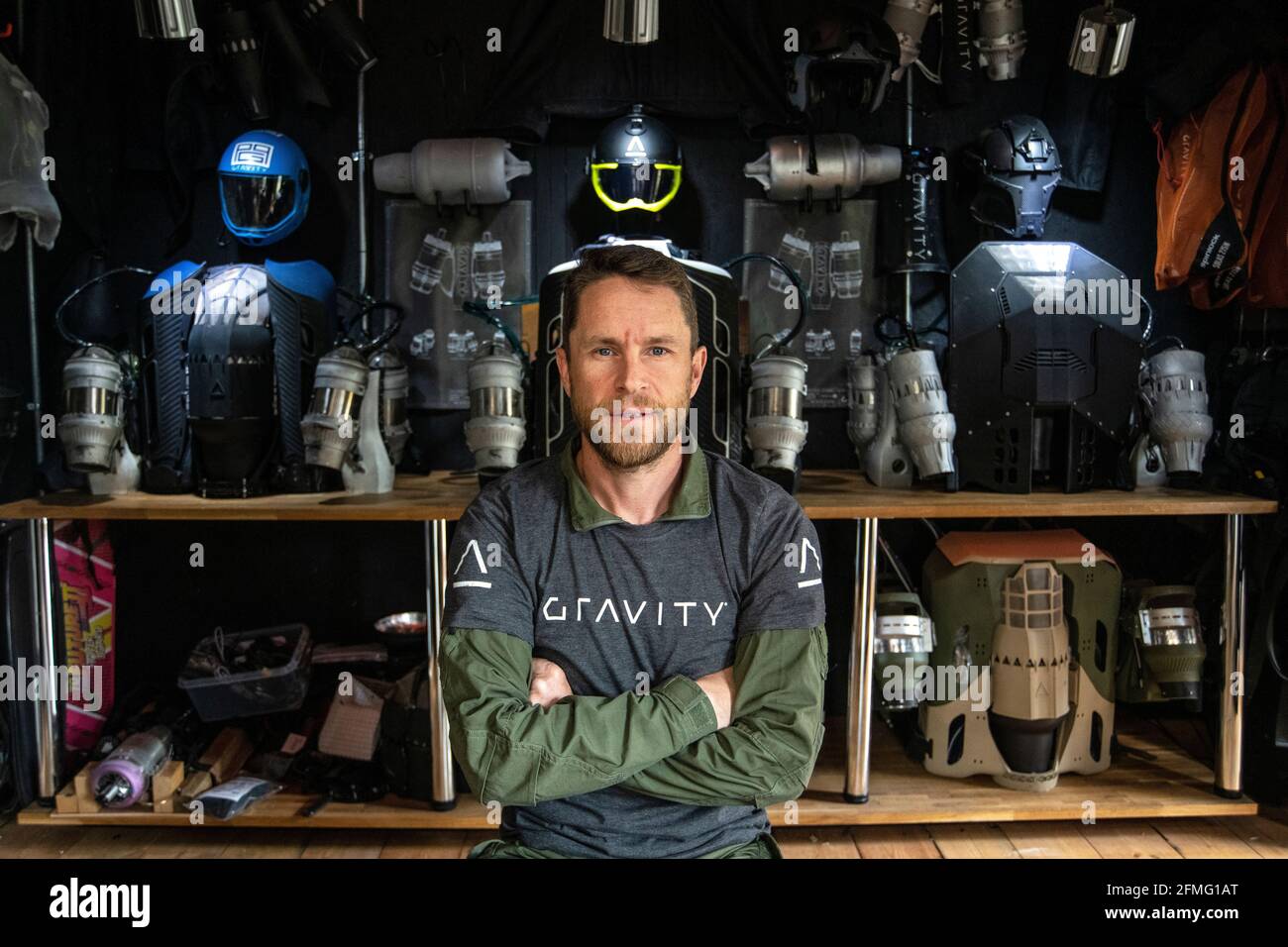 Richard Browning, founder of Gravity Industries, inventor of a body ...