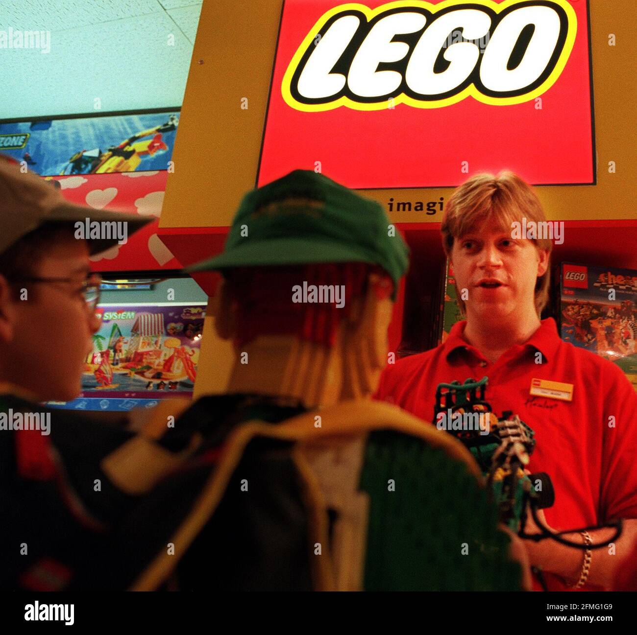 Mark Campbell, who works at Hamleys toy shop in Regent Street ...